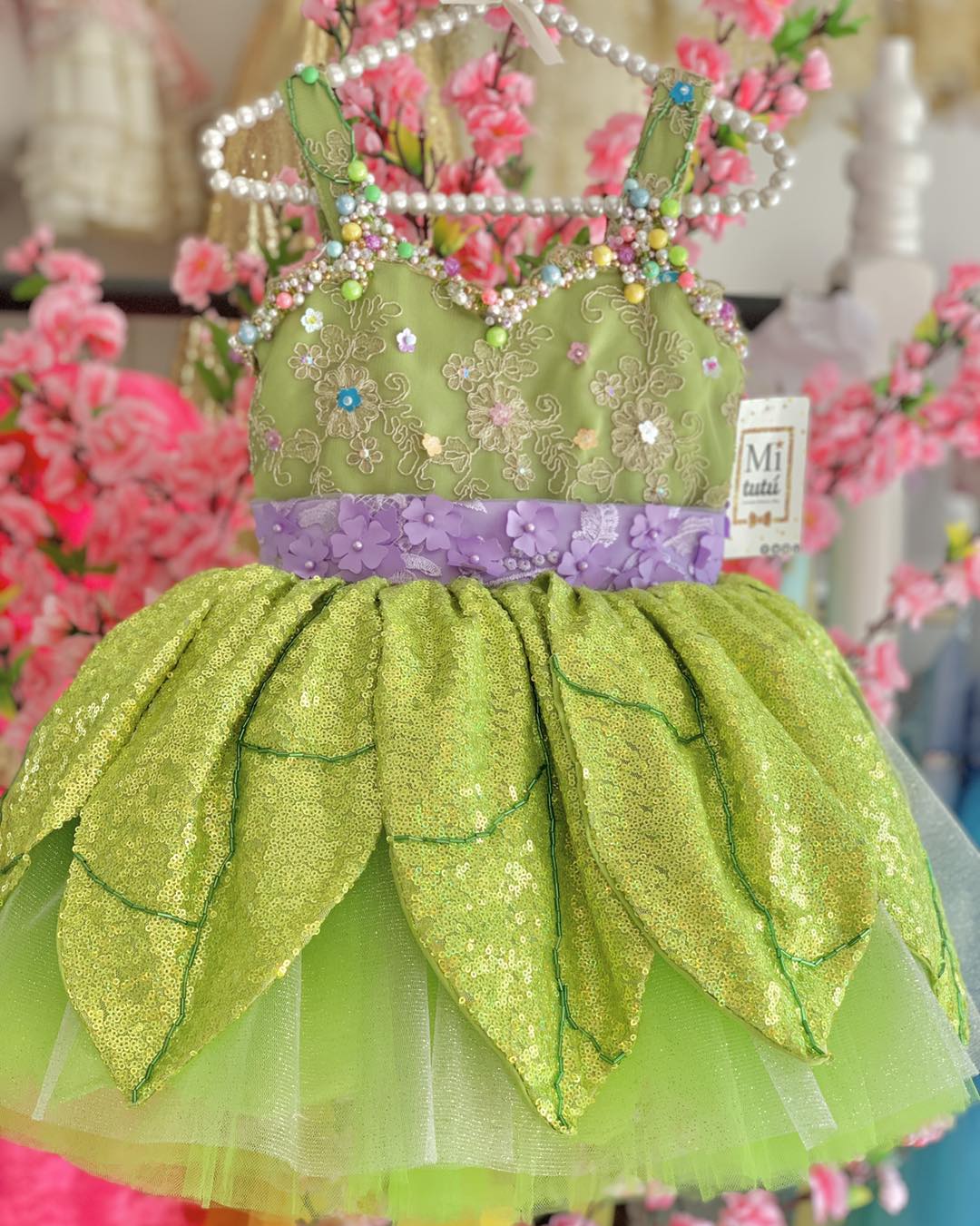 Tinkerbell Lentejuela - MI TUTÚ